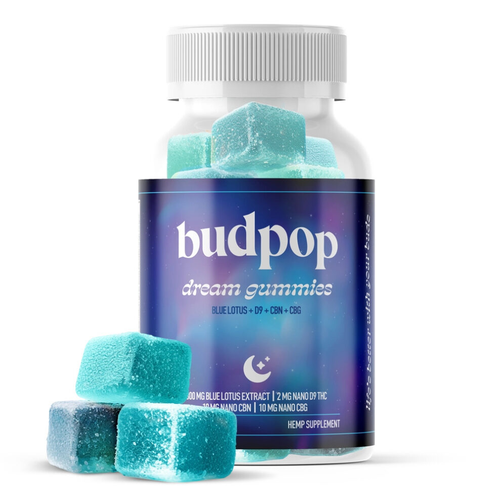 Blue Lotus Dream Gummies Online At Budpop