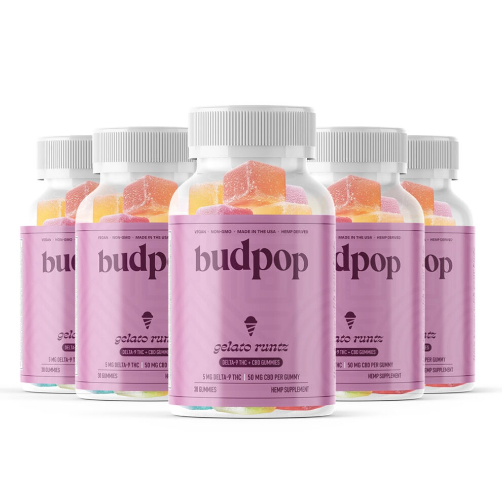 Zen Mode THC Gummies: 5mg Edibles Infused With CBD - Budpop